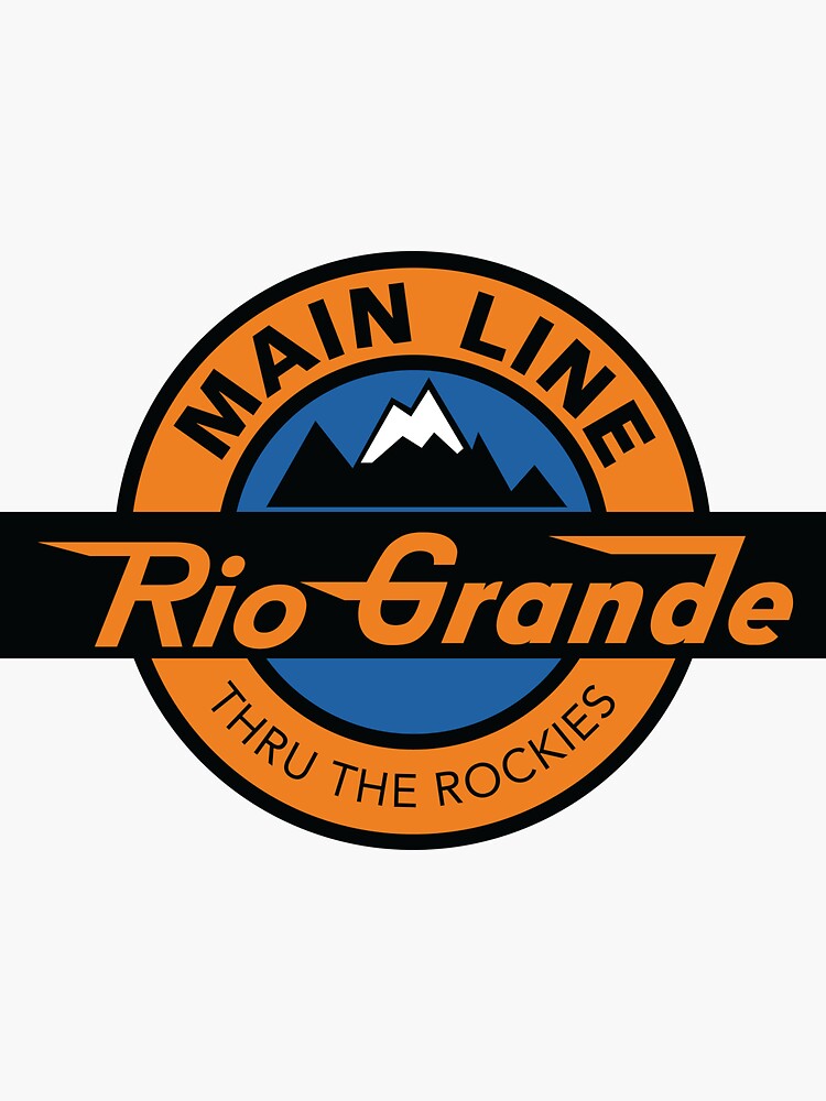 "Rio Grande (DRGW) Logo" Sticker von kevinne | Redbubble