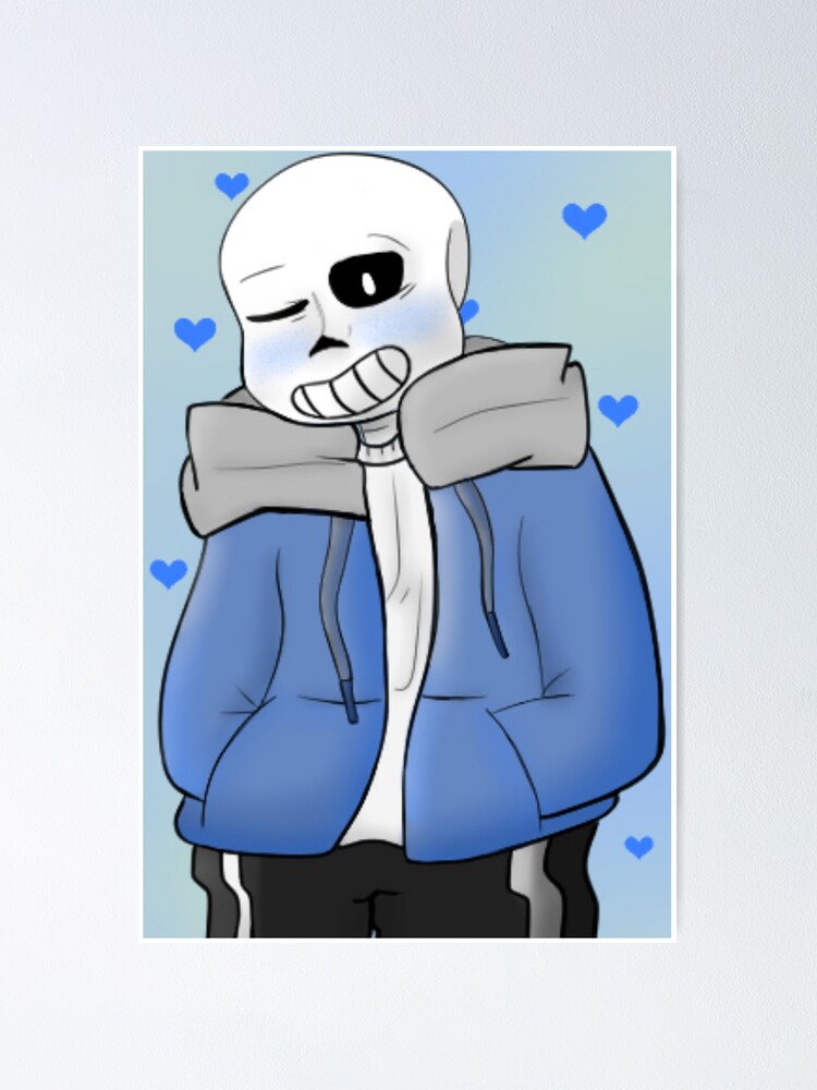 "Undertale sans" Poster for Sale by RosieVampire | Redbubble