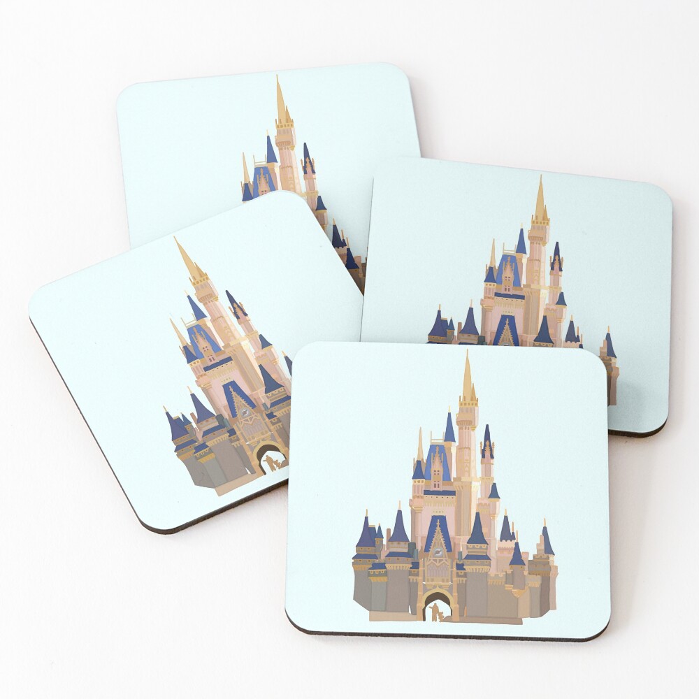 "Rose Gold Castle" Sticker for Sale by CamilleAlbers | Redbubble