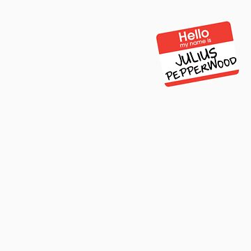 "Hello My Name Is... Julius Pepperwood | New Girl" Sticker for Sale by ...