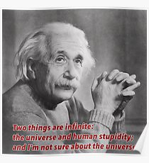 Albert Einstein Posters | Redbubble