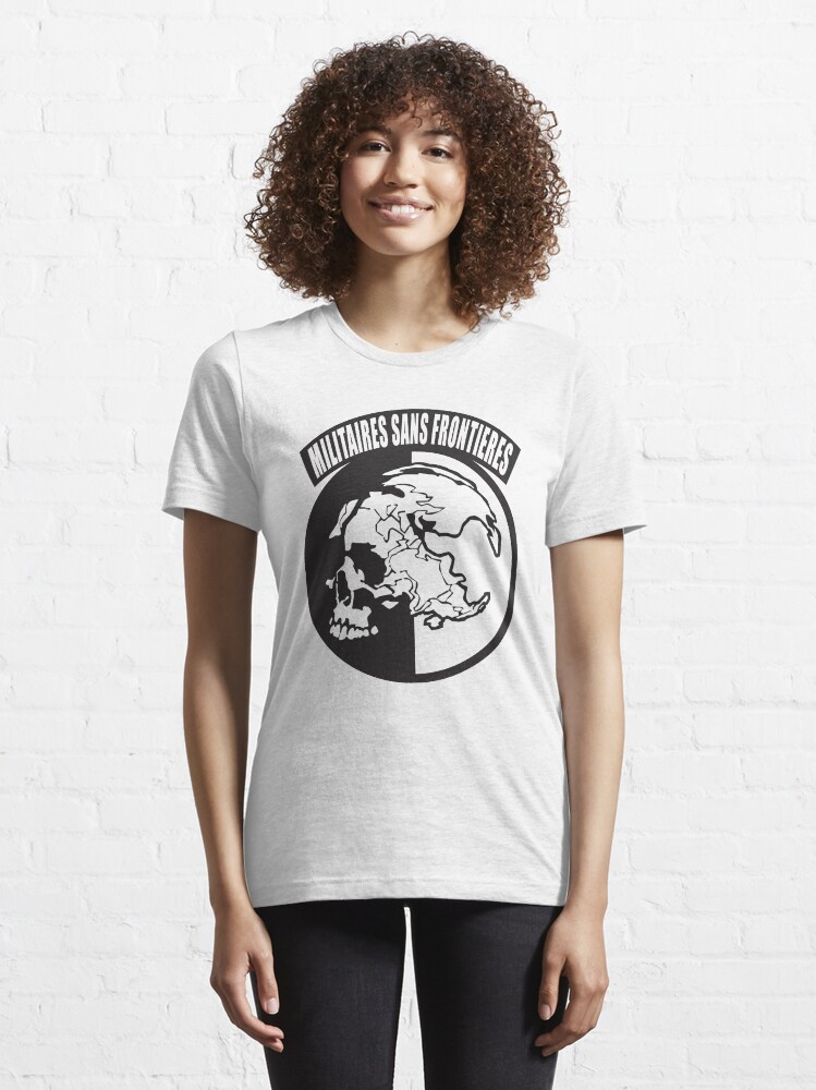 "Metal Gear Solid - MSF (Militaires Sans Frontières)" Essential T-Shirt ...