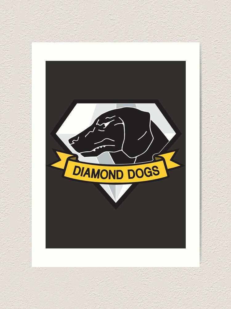 "Diamond Dogs (MGSV)" Art Print by crimzind | Redbubble