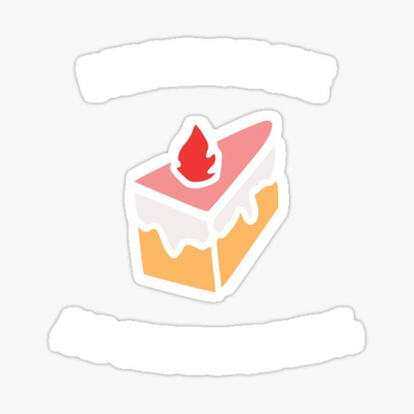 "Everything Is Cake the Cake Is Everything" Sticker by kindxinn | Redbubble