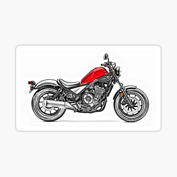 Honda Rebel Stickers | Redbubble