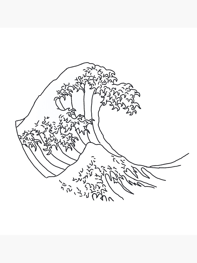 "Aesthetic Wave Sticker" Sticker by addiekincaid13 | Redbubble