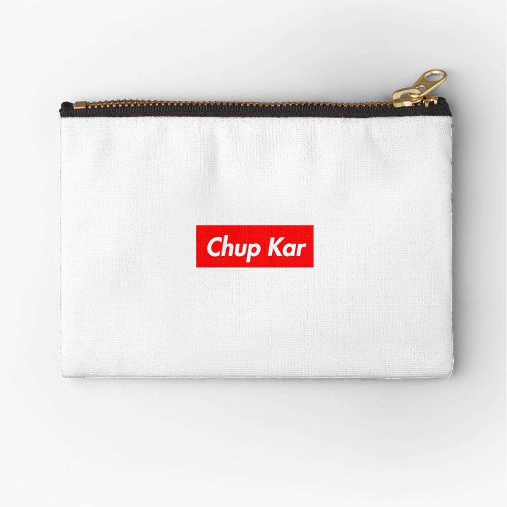 "Chup Kar" Sticker for Sale by naureenk | Redbubble