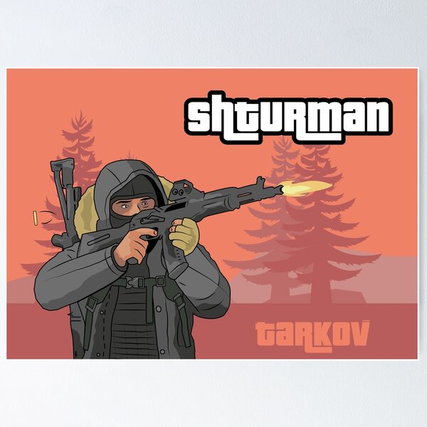 "Shturman - Escape From Tarkov - GTA Style" Poster by Soronelite ...