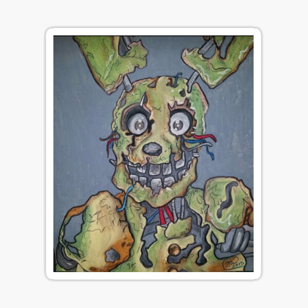 "Springtrap" Sticker by HollyElizabeth | Redbubble