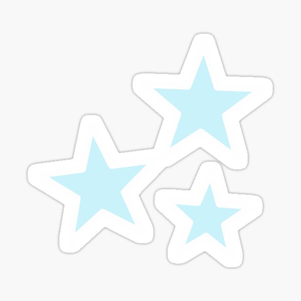 "Light Blue Sticker Pack" Sticker by brianasstickers | Redbubble