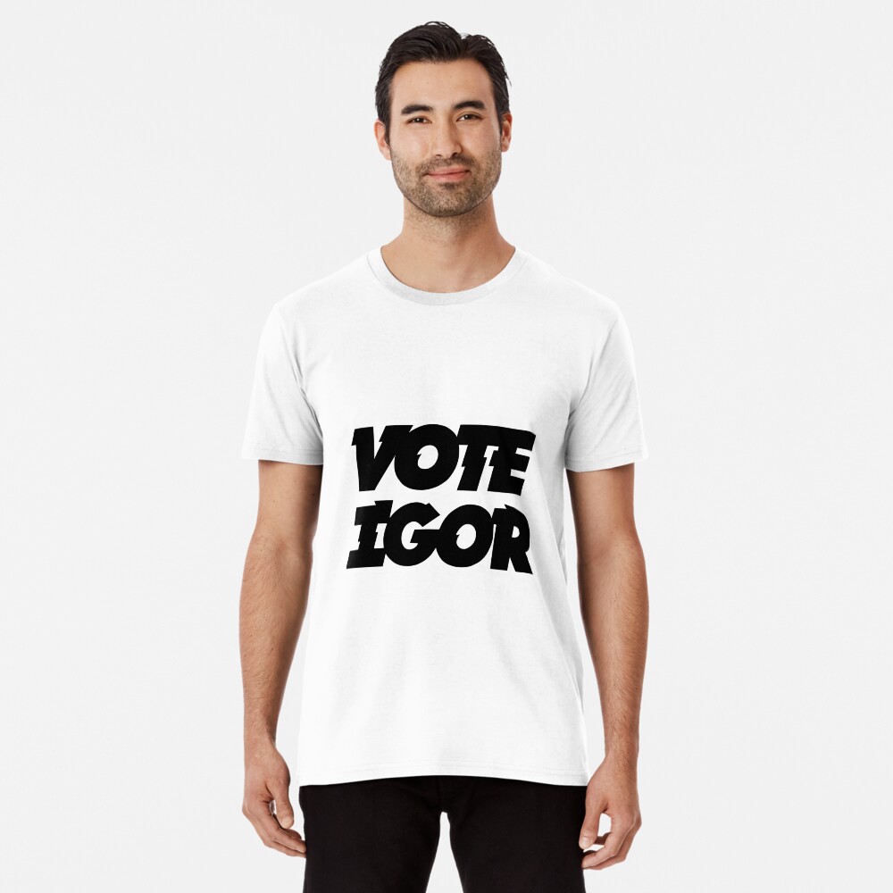 "Vote Igor " Sticker for Sale by Jaymesarah | Redbubble