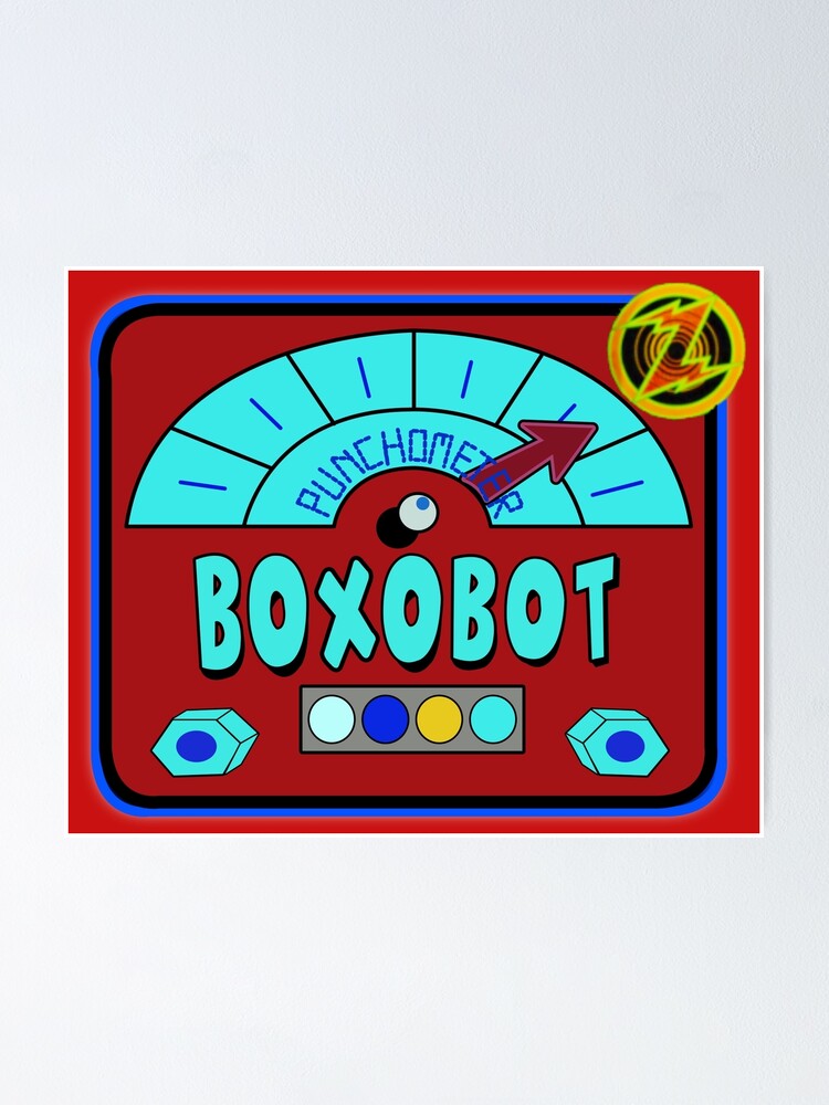 "Buzz Lightyear's Space Ranger Spin Boxobot Punchometer" Poster for ...