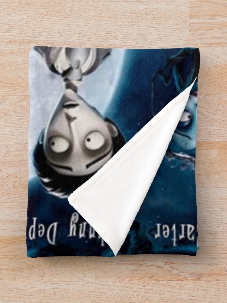 "The Corpse Bride Poster" Throw Blanket by izzybetz | Redbubble