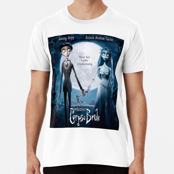 "The Corpse Bride Poster" T-shirt for Sale by izzybetz | Redbubble ...