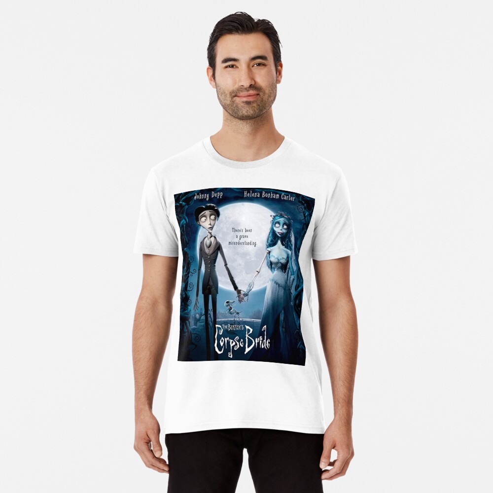 "The Corpse Bride Poster" T-shirt for Sale by izzybetz | Redbubble ...