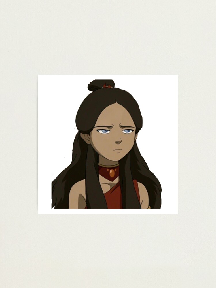 "katara deadpan face" Photographic Print by savsells | Redbubble