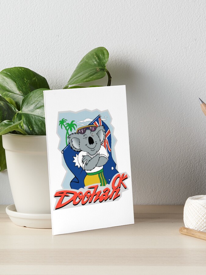 "Doohan OK Shirt, Sticker, Hoodie, Mask" Art Board Print for Sale by ...