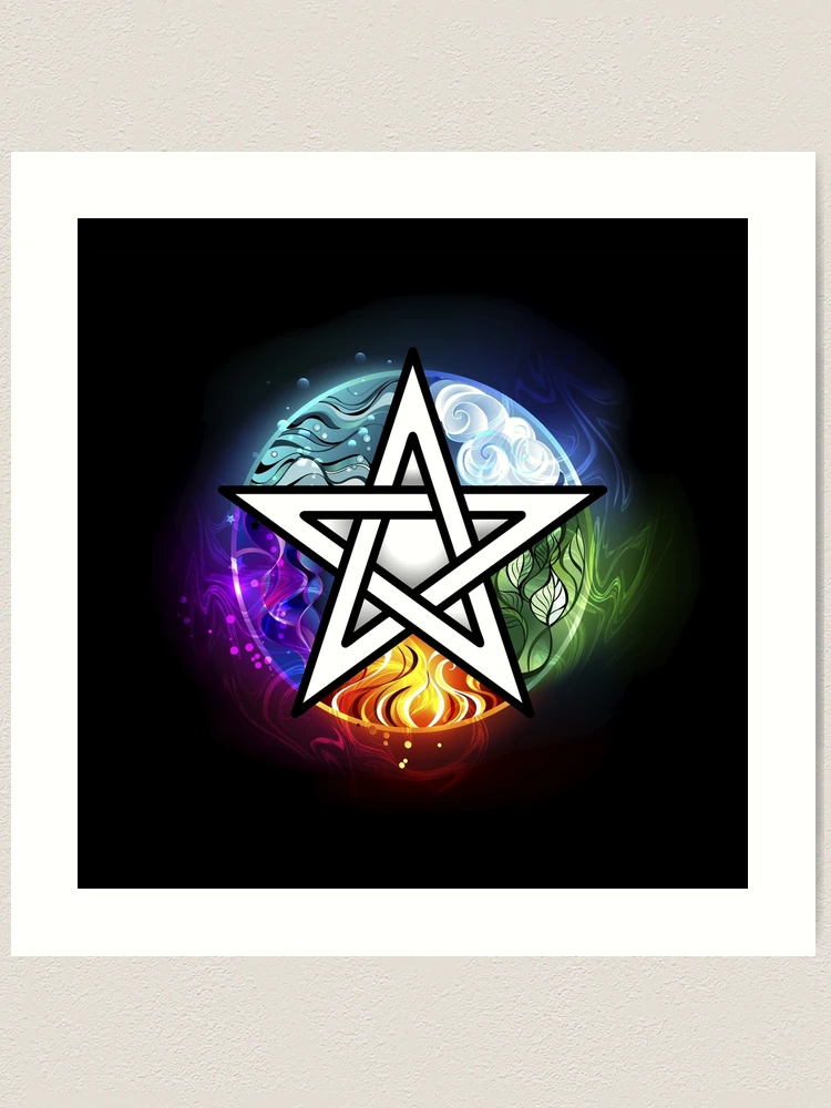 Wiccan Pentagram Kunst