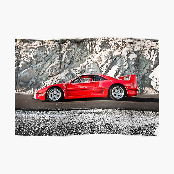 Ferrari F40 Posters | Redbubble