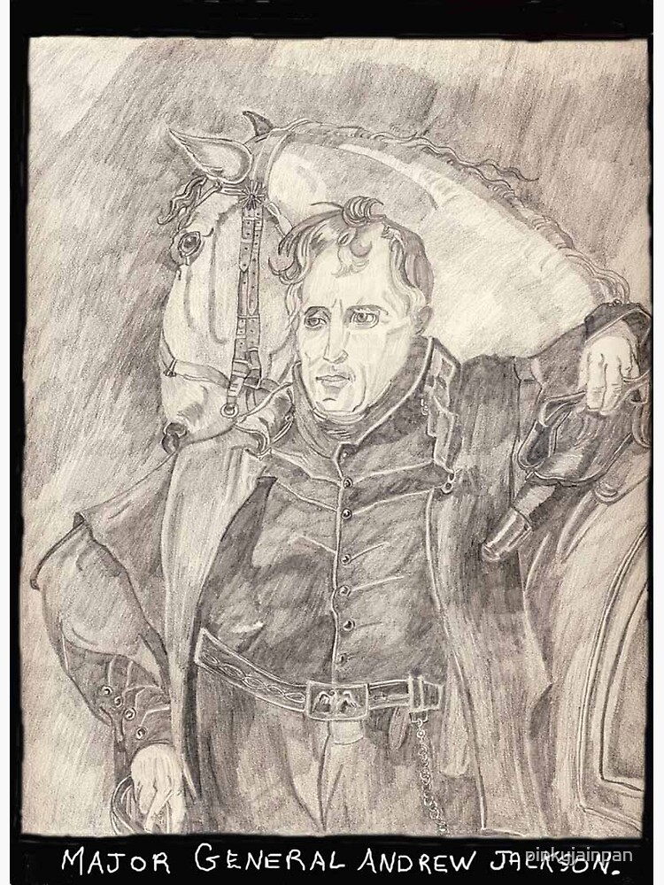 "Major General Jackson And His Horse" Art Print for Sale by ...