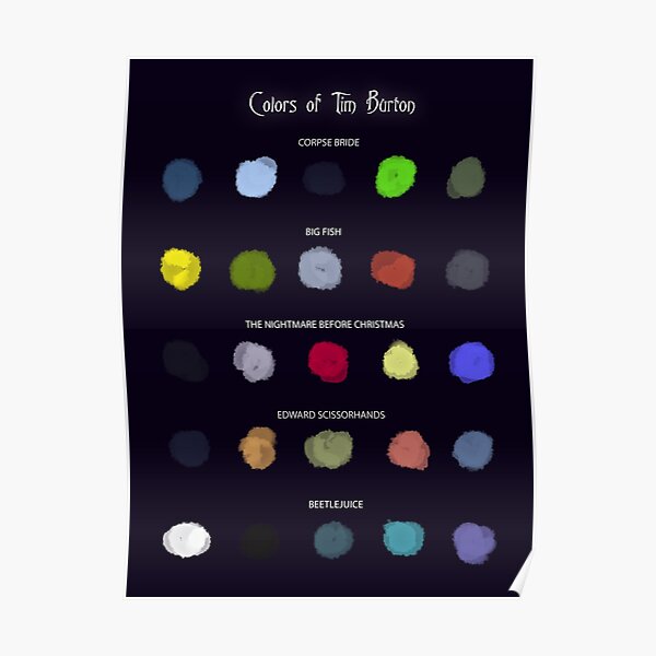 "Colors of Tim" Poster for Sale by rhserra | Redbubble