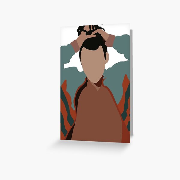 "Harry Styles Silhouette" Greeting Card for Sale by bellasenaa | Redbubble
