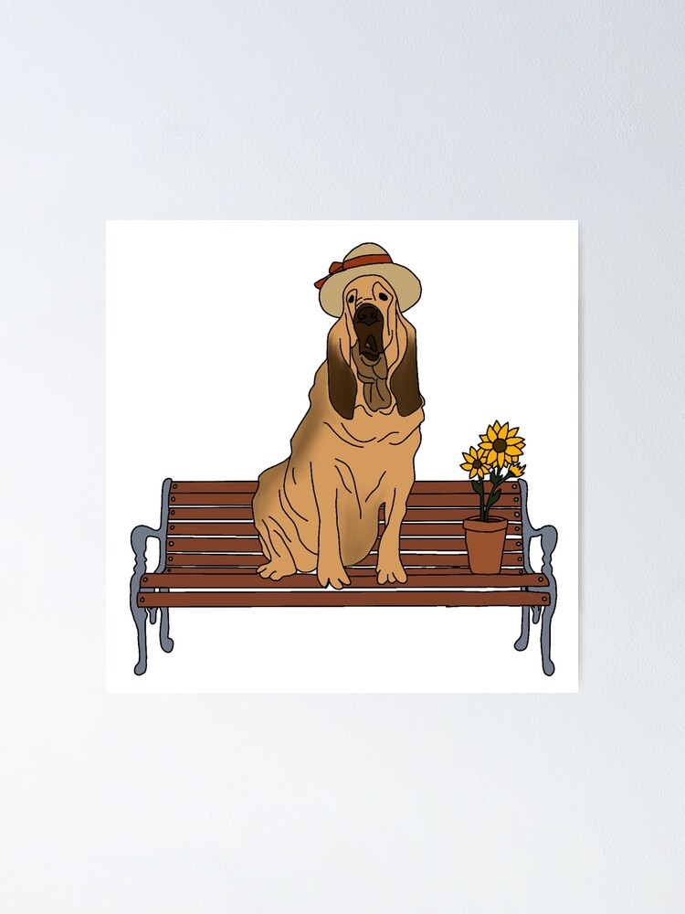 "cottagecore dog" Poster by Tst1901 | Redbubble