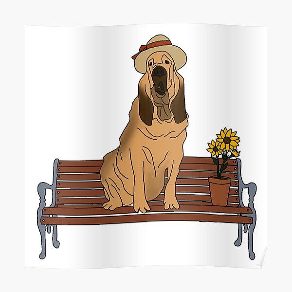 "cottagecore dog" Poster by Tst1901 | Redbubble