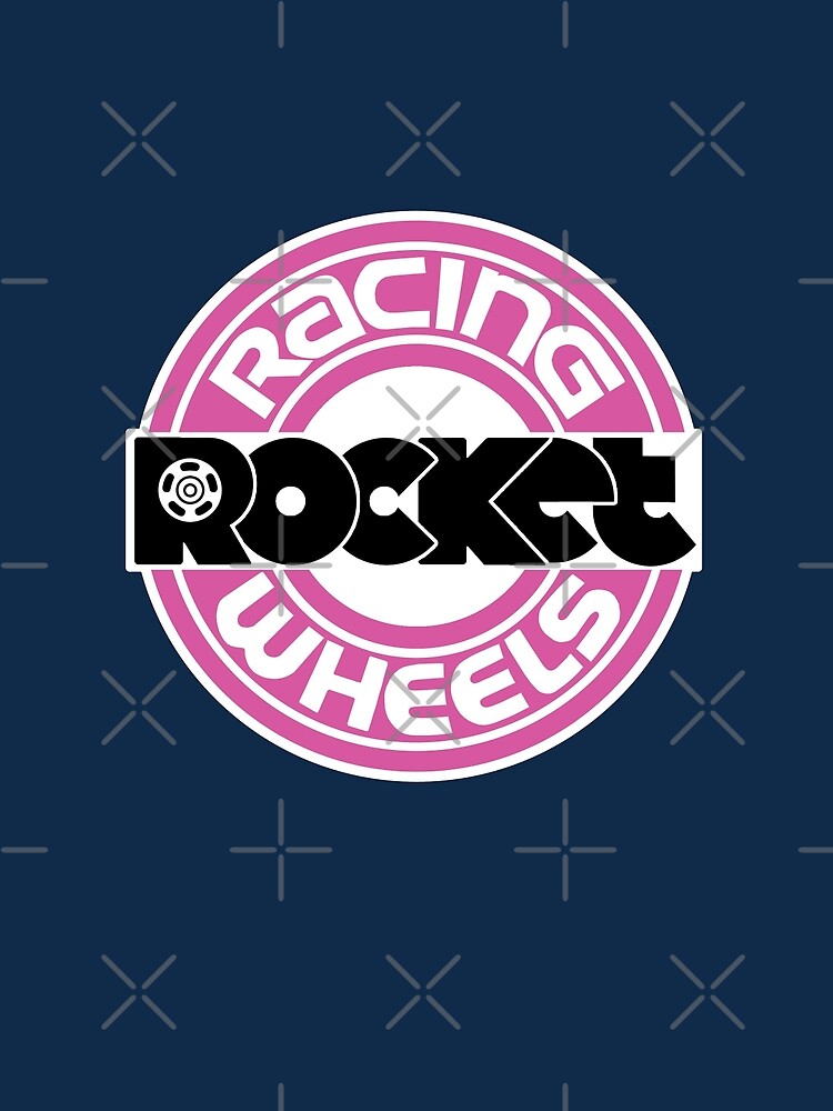 "Racing Rocket Tires Shirt, Sticker, Decal, Mask" Canvas Print by ...