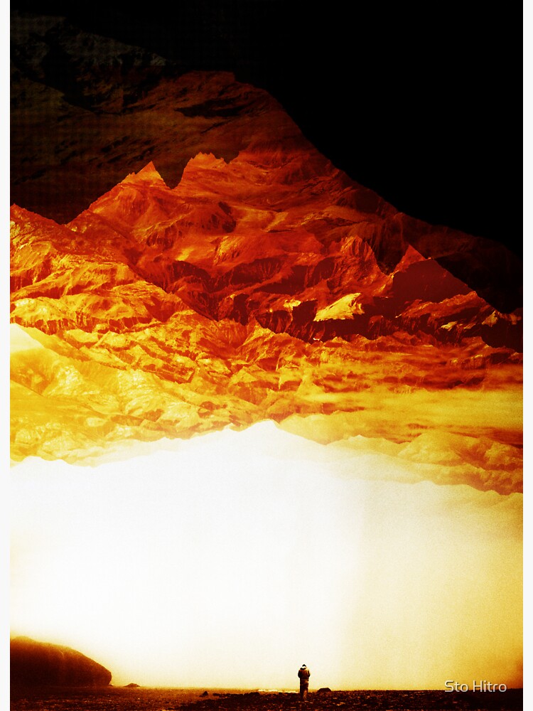 "Isolation waterfall" Sticker for Sale by stohitro | Redbubble