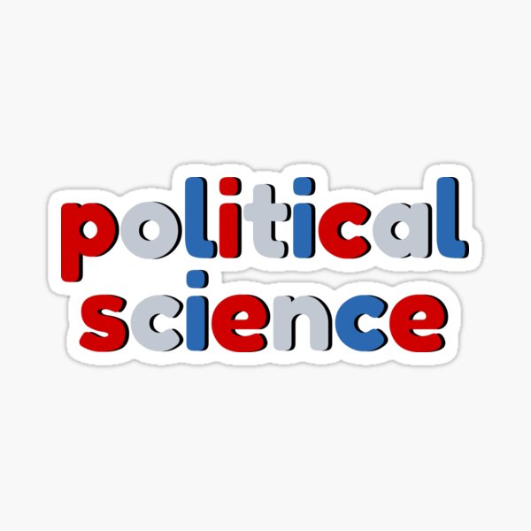 "Political Science Major" Sticker for Sale by tastywaffle | Redbubble