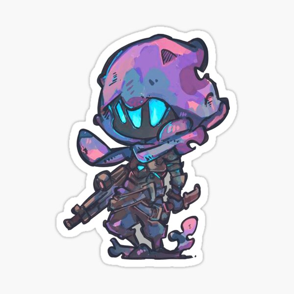 Valorant Omen Valorant Stickers | Redbubble