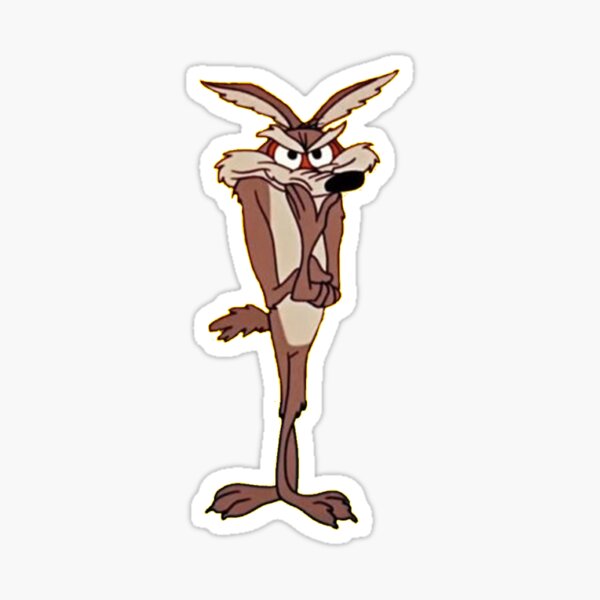 Wile E Coyote Stickers | Redbubble
