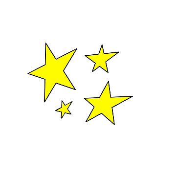 "yellow stars sticker pack" Sticker for Sale by taylorsilvaa | Redbubble