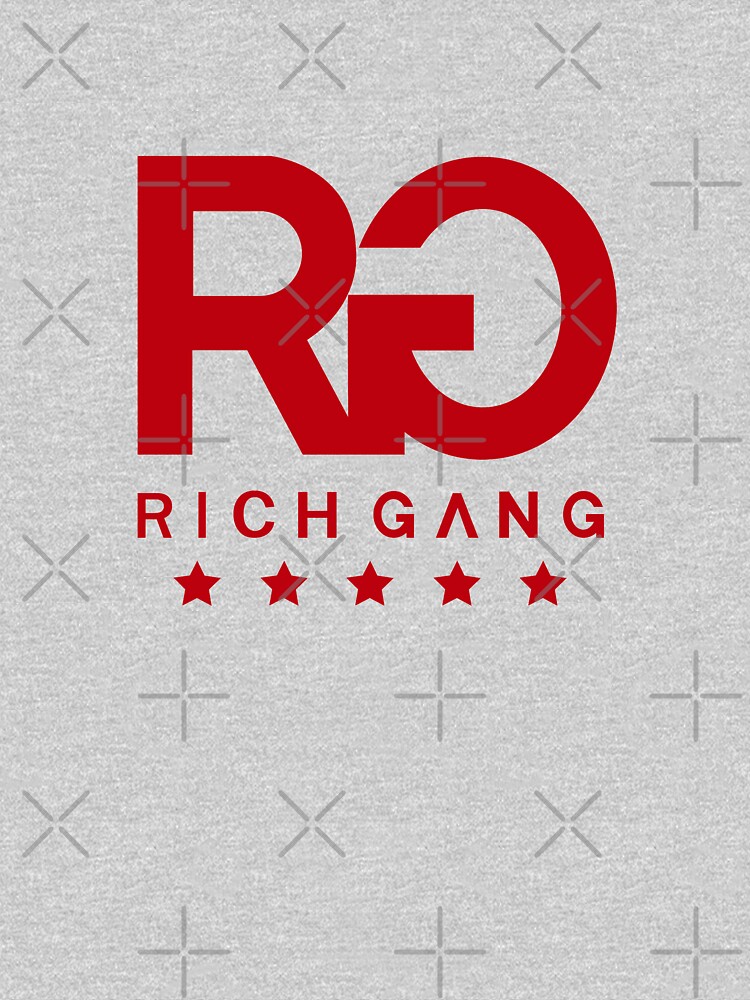 Rich Gang Logo Rich Gang 100% AUTHENTIC Logo Snapback Hat Multicolor