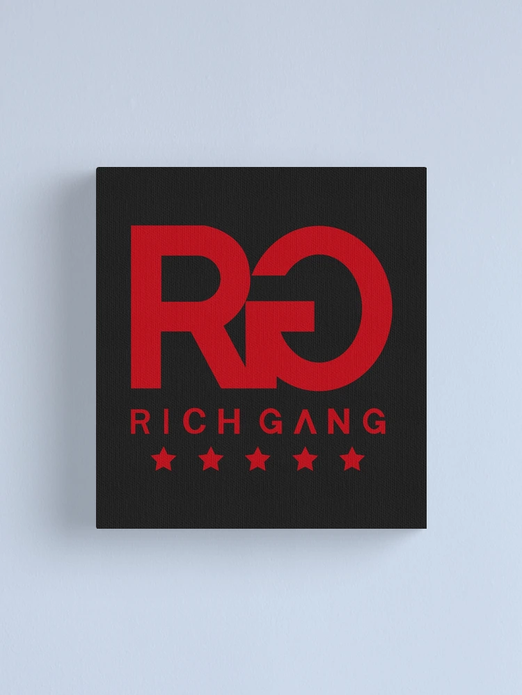 Rich Gang Logo Rich Gang 100% AUTHENTIC Logo Snapback Hat Multicolor