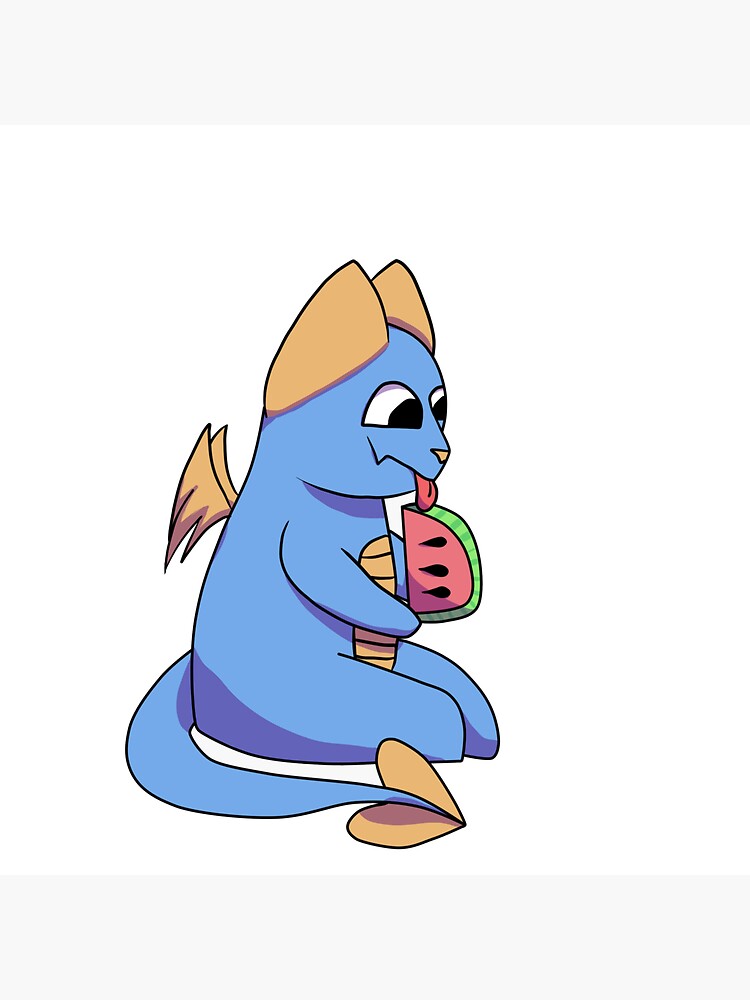 "Derick the derp dragon" Sticker for Sale by Nyankitty801 | Redbubble