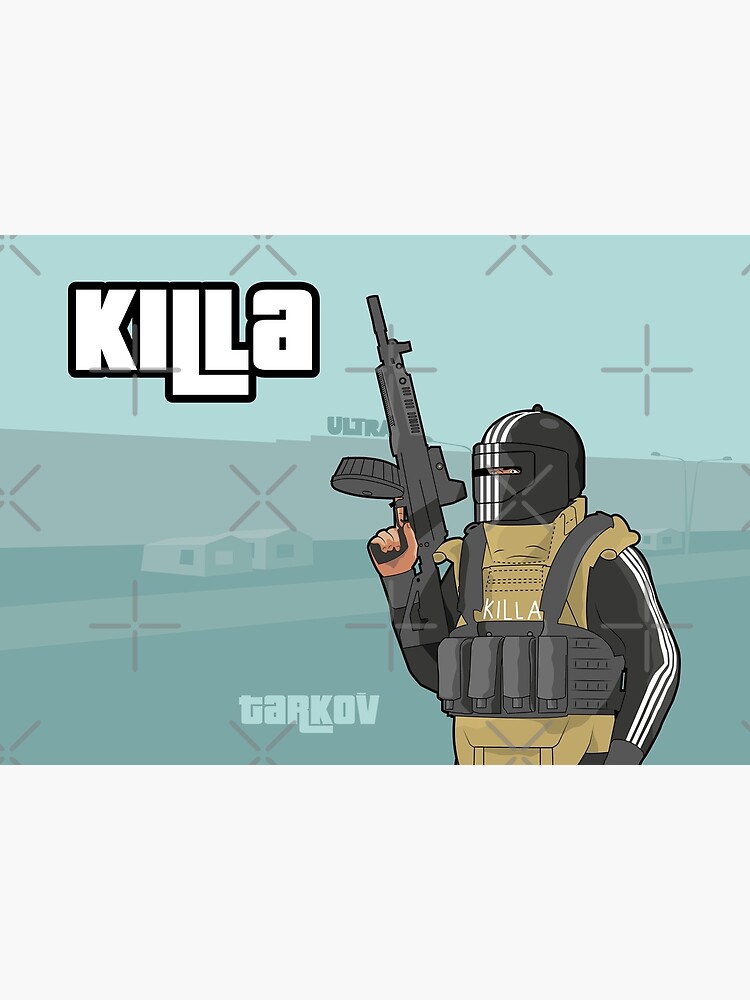"KIlla - Escape From Tarkov - GTA Style (blue)" Poster by Soronelite ...