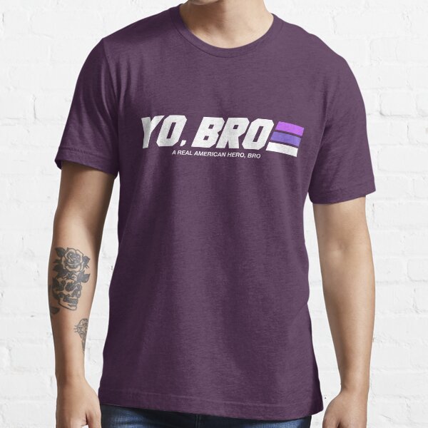 "YO, BRO!" T-shirt for Sale by BlairJCampbell | Redbubble | comic t ...