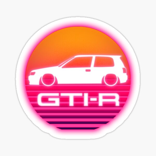 "Nissan Pulsar GTI-R Outrun Emblem" Sticker for Sale by lithoman2 ...