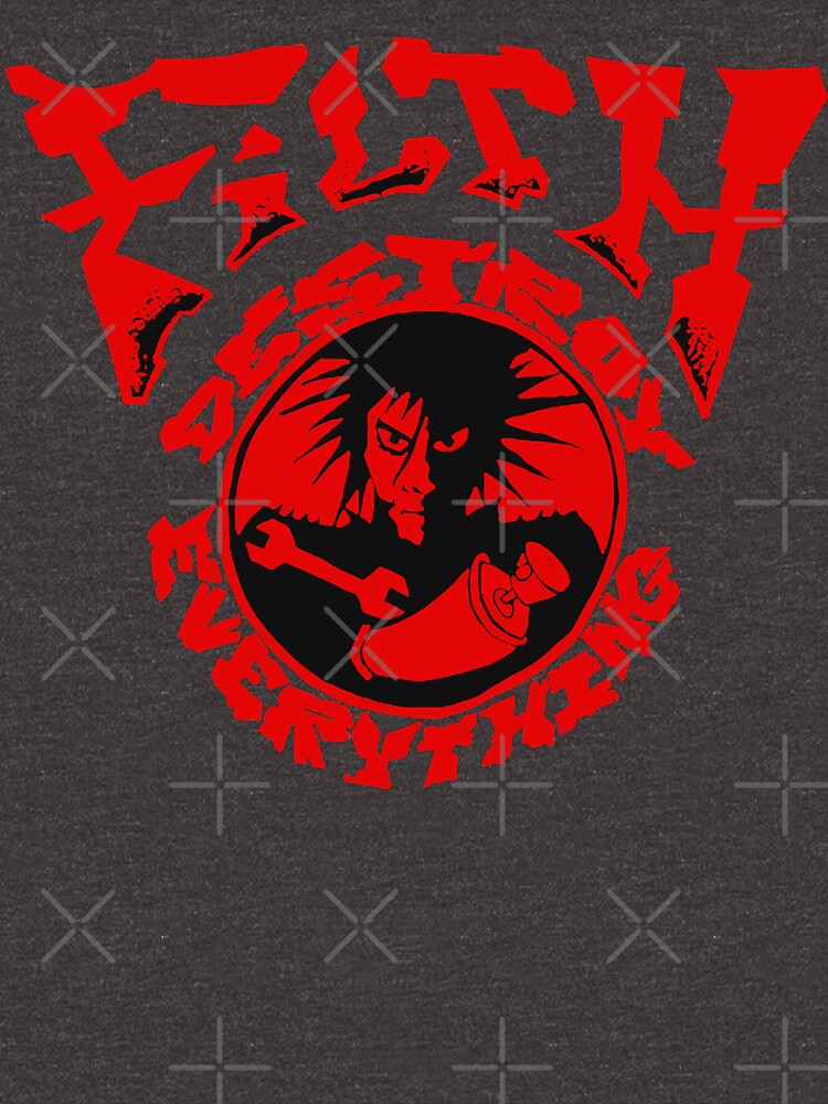 "American Hardcore Punk Band FILTH Destroy Everything Art" Pullover ...