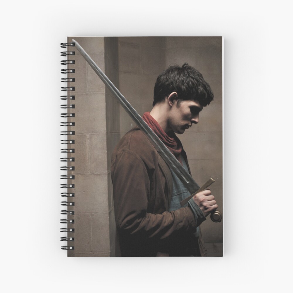 "Merlin" Spiral Notebook for Sale by mylollyjar | Redbubble