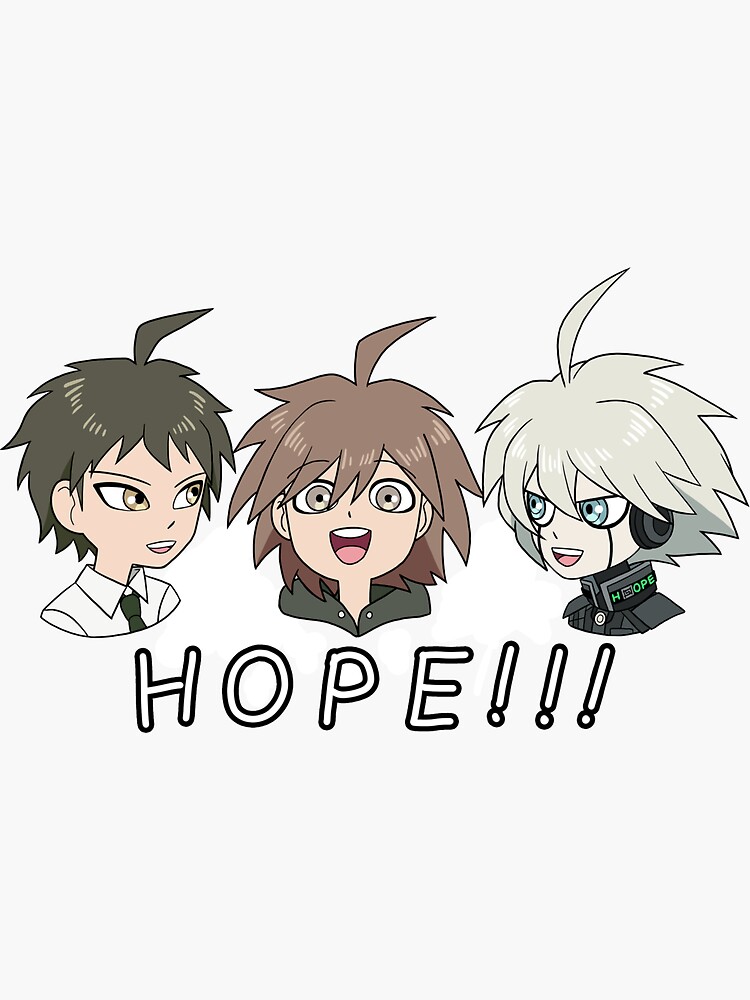 "Danganronpa Ultimate Hope " Sticker for Sale by cheerkitty | Redbubble