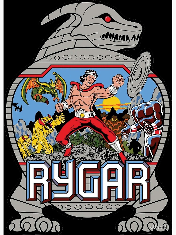 "Rygar" Poster by atteoM | Redbubble