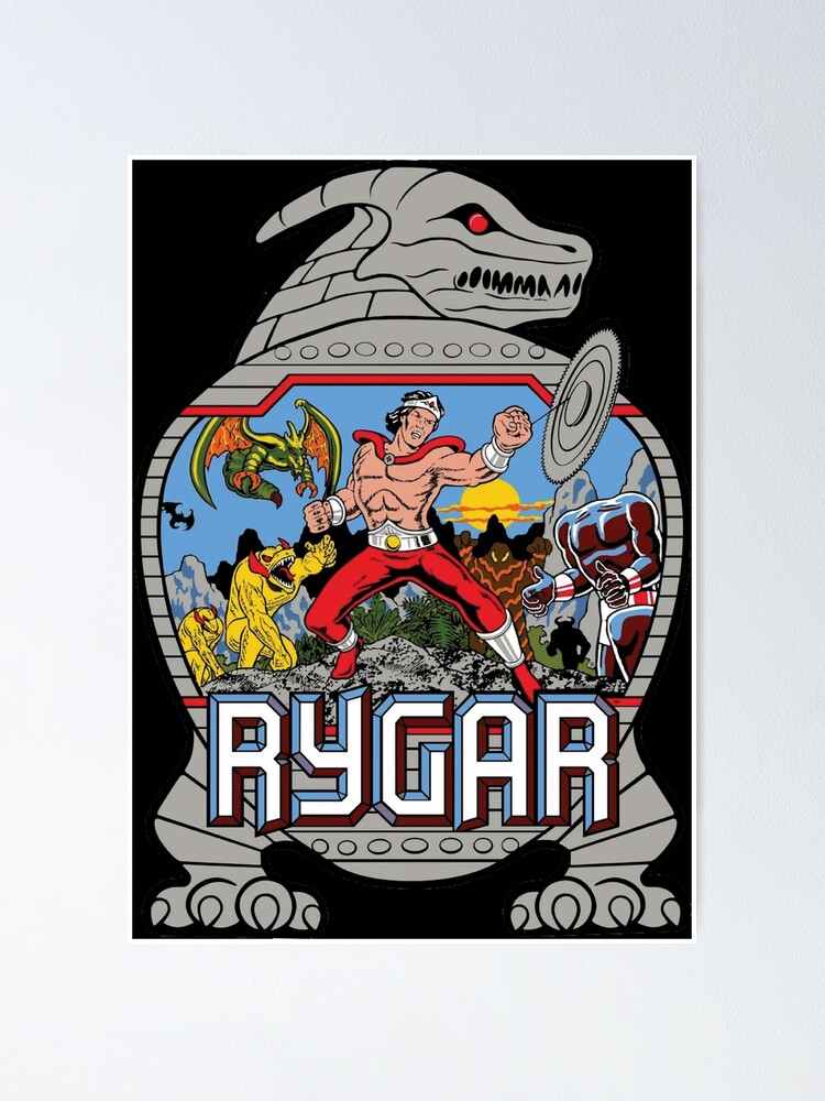"Rygar" Poster by atteoM | Redbubble