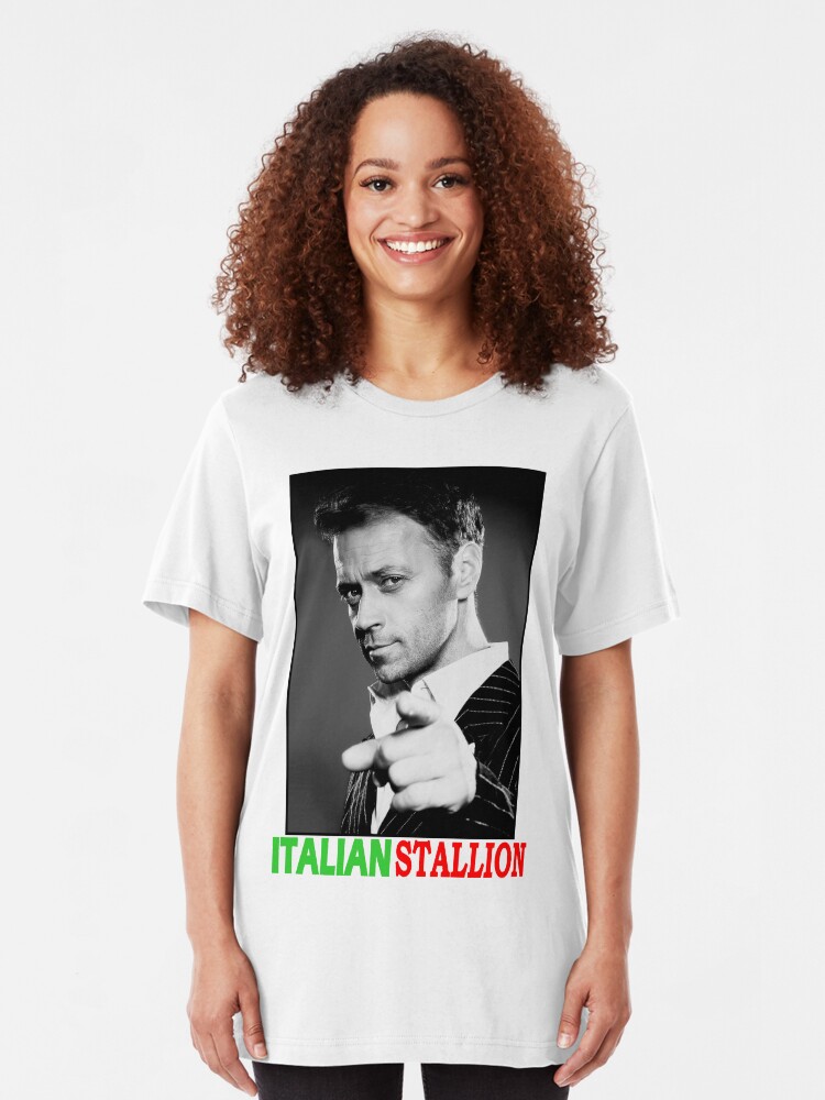 "ITALIAN STALLION - ROCCO SIFFREDI" T-shirt by StefanoSimoni | Redbubble