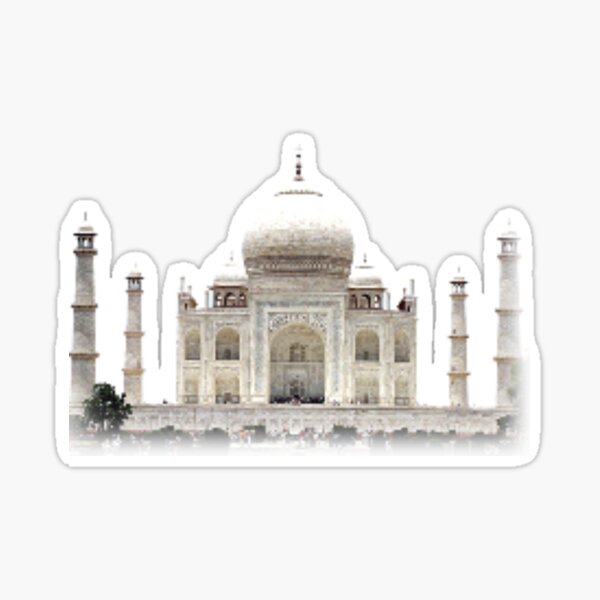 Tajmahal Stickers | Redbubble