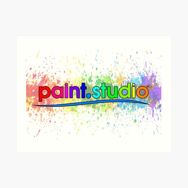 "Paint.Studio Logo" Art Print for Sale by BernardWeekes | Redbubble
