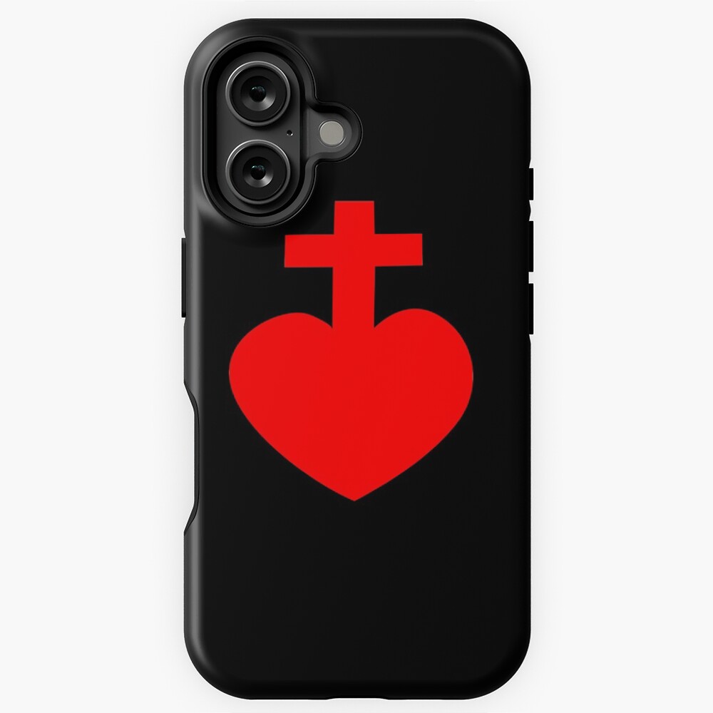 "holy heart cross sacré coeur vendée" Art Board Print for Sale by ...