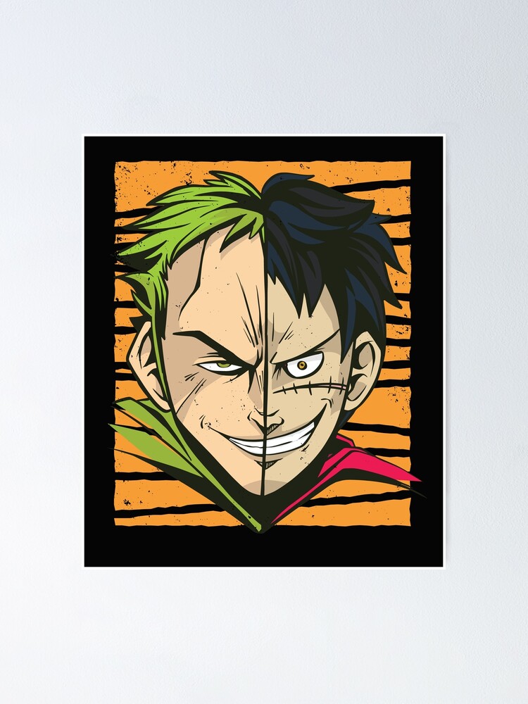 "Anime character | split personality" Poster for Sale by DerSenat ...